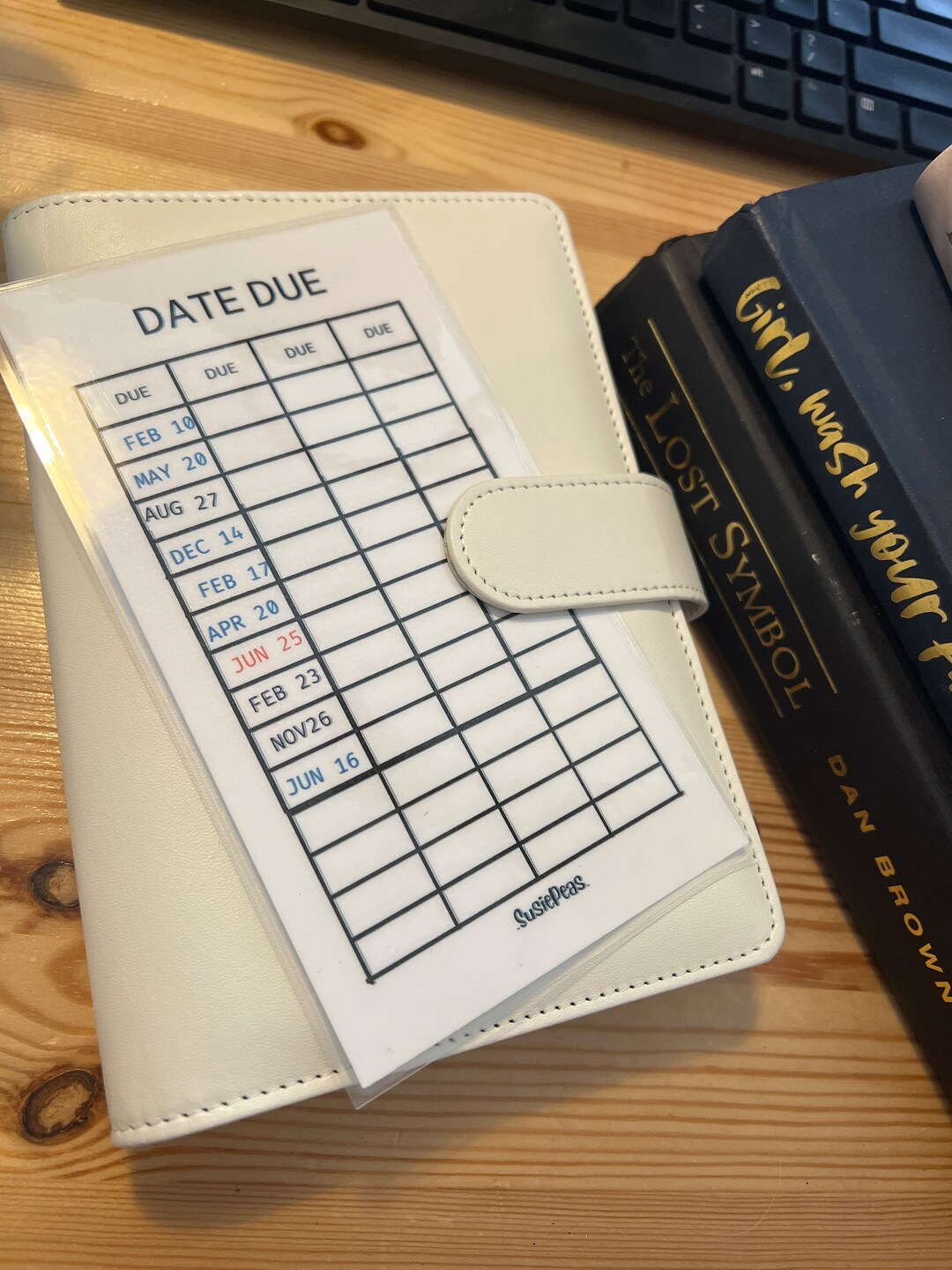 DUE DATE Budget Sheet Tracker for Cash Envelopes - Etsy