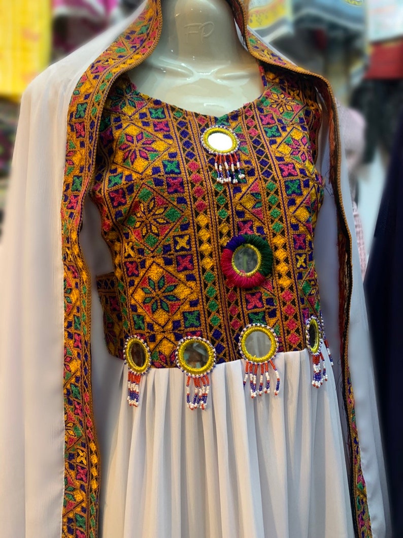 Handmade Embroidered Kuchi Dress: Traditional Afghani 3-piece Outfit - Etsy