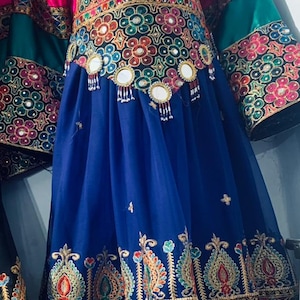 Traditional Afghani Handmade Embroidered Dress | Afghani Kochi Dress ...