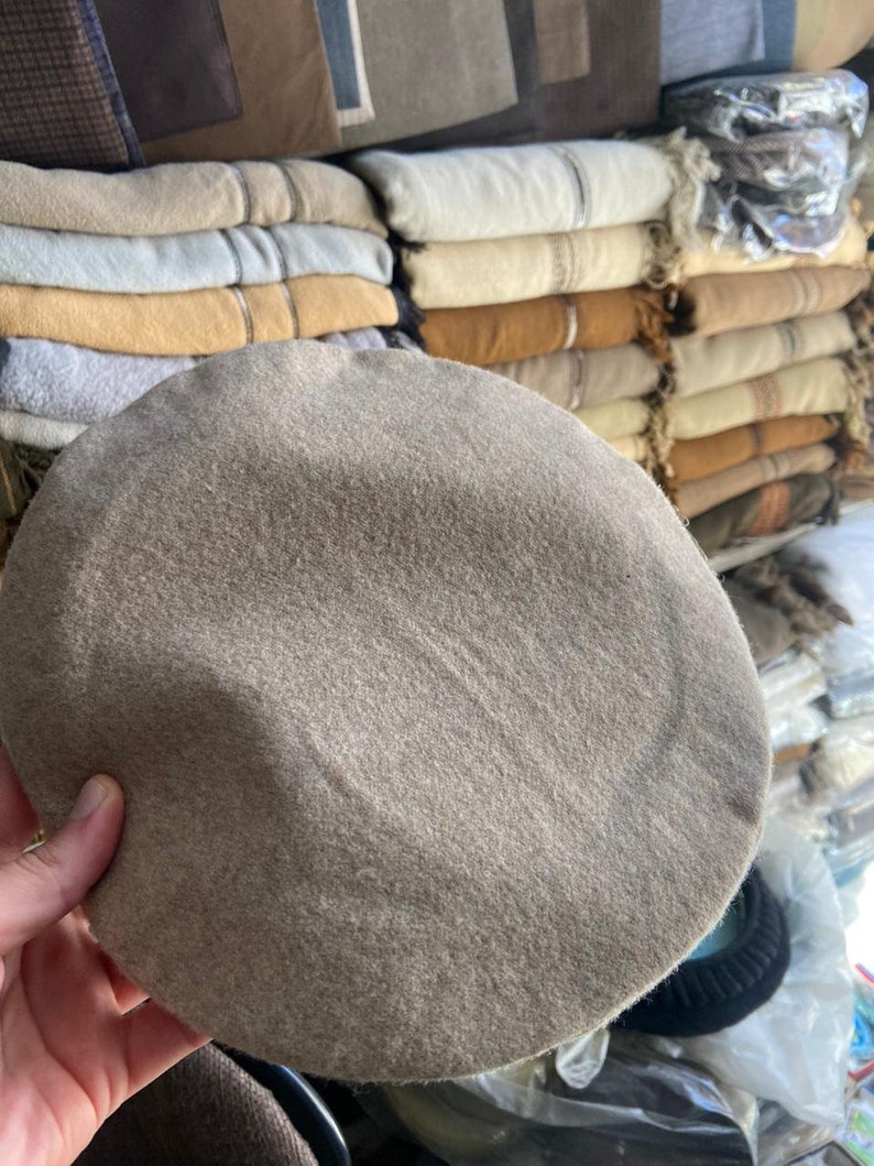 Handmade Wool Pakol Hat: Swati Style Afghani Cap (3 Pieces) - Etsy