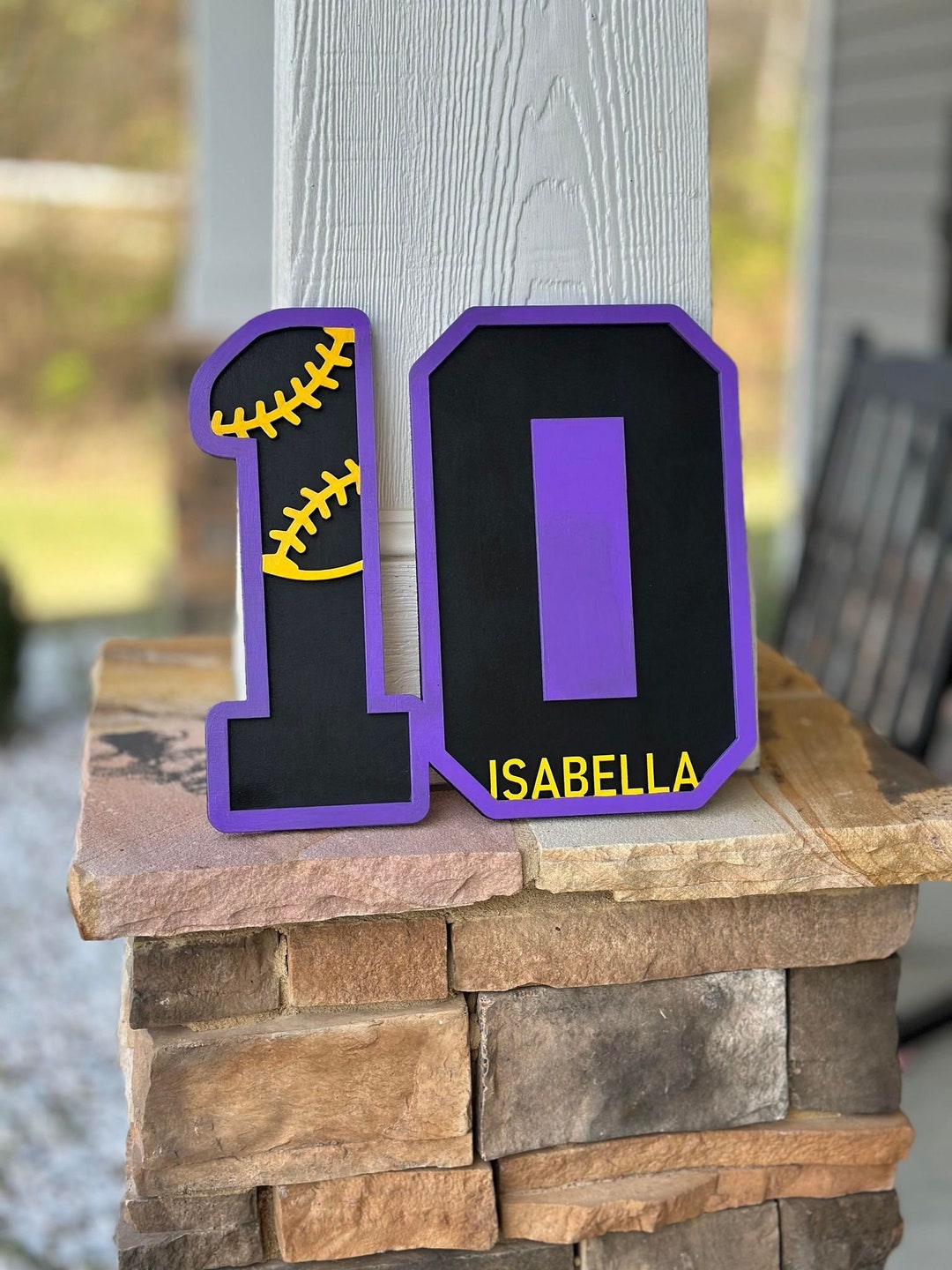 Custom Sports Team Number - Etsy