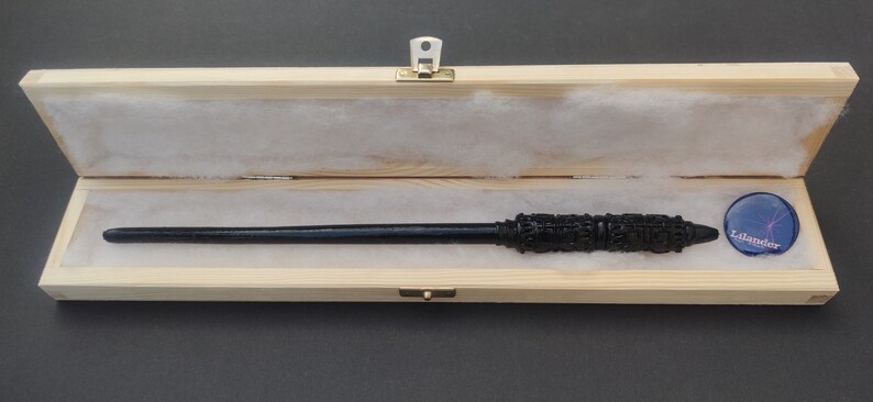 Professor Snape Wooden Wand Hand Made in Wooden Box LILANDER - Etsy