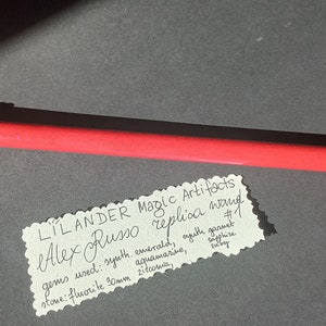 Alex Russo Wand With Real Gems and Fluorite Stone - Etsy