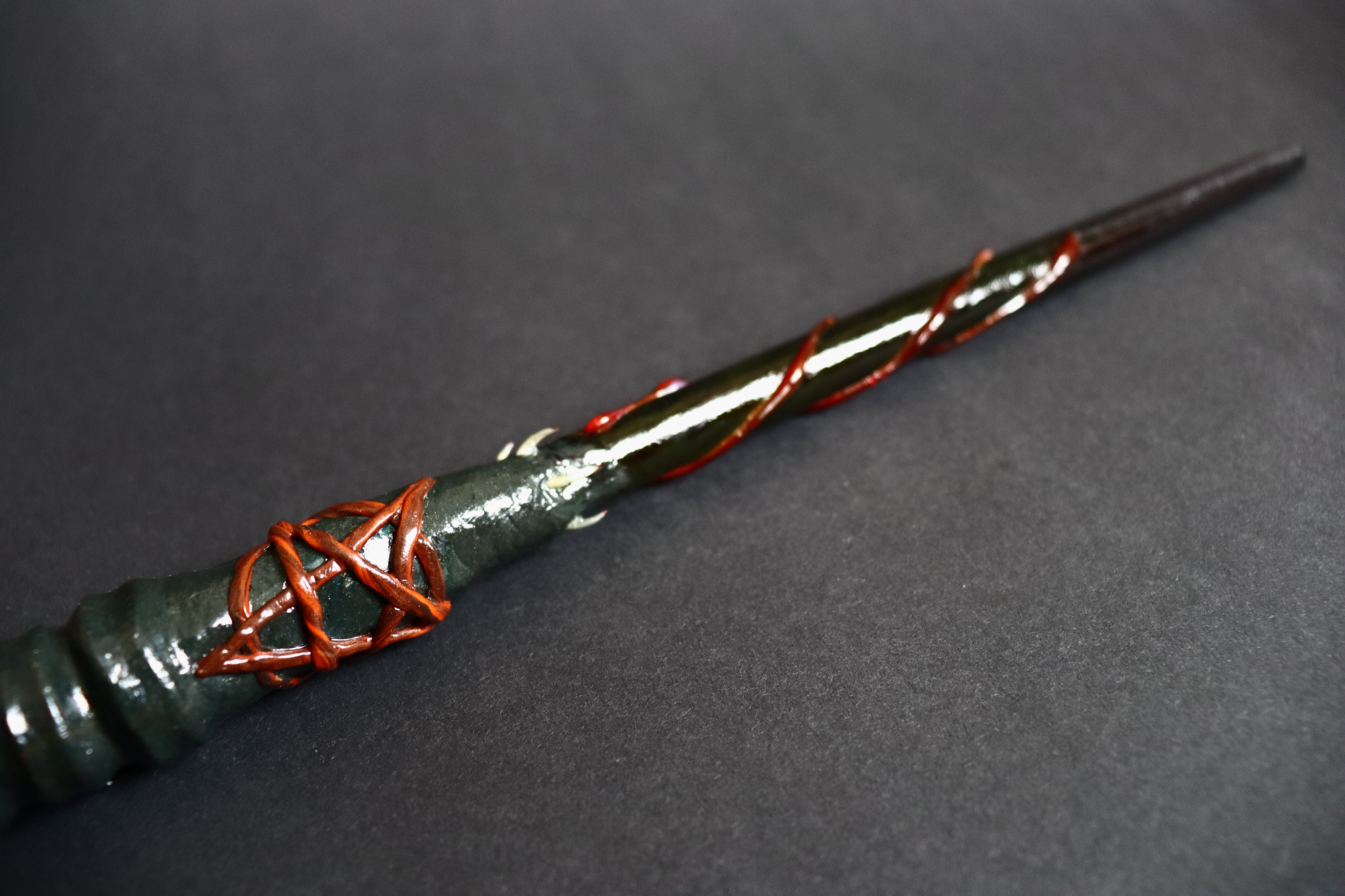 Infernum Incarnatum Hand Made Magic Wand - Etsy