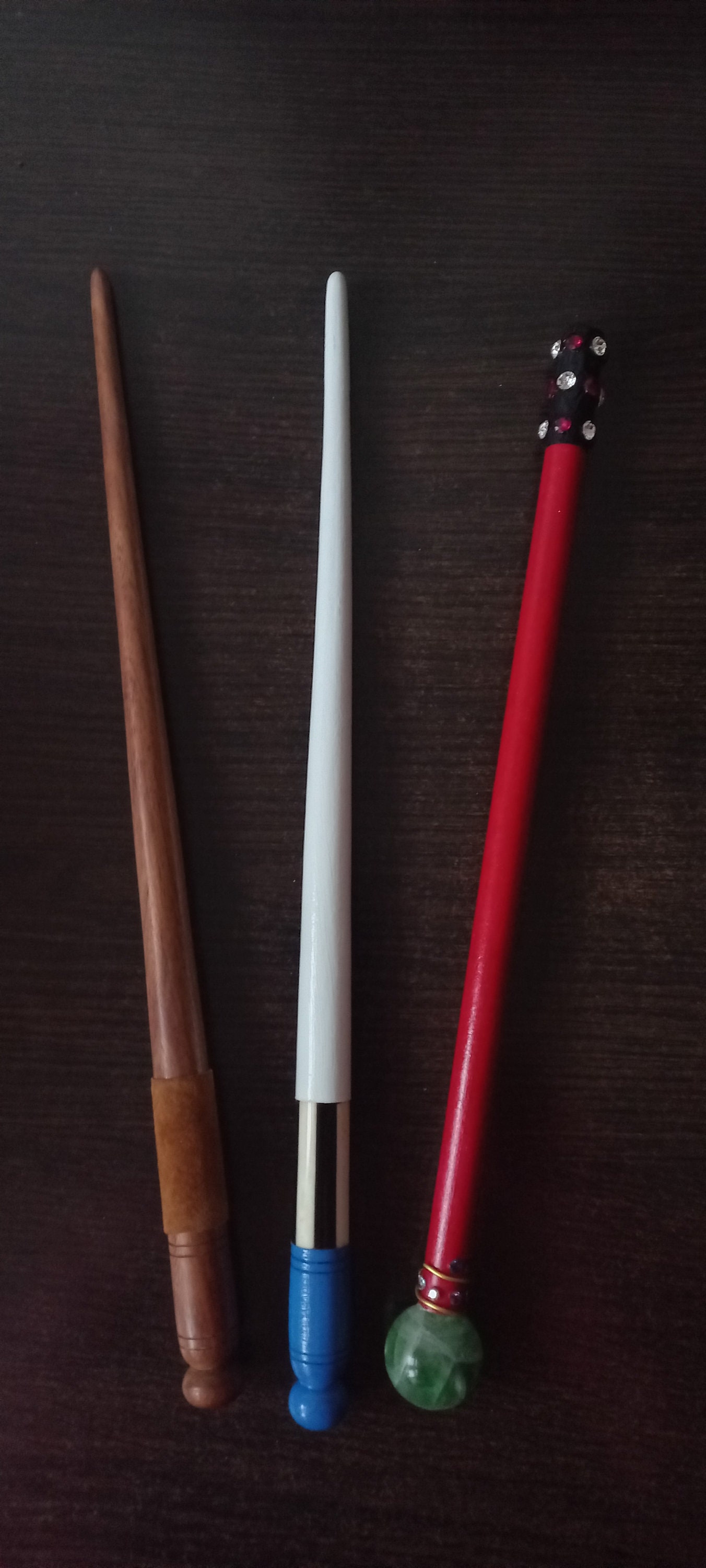 Max Russo Wand white and Blue - Etsy