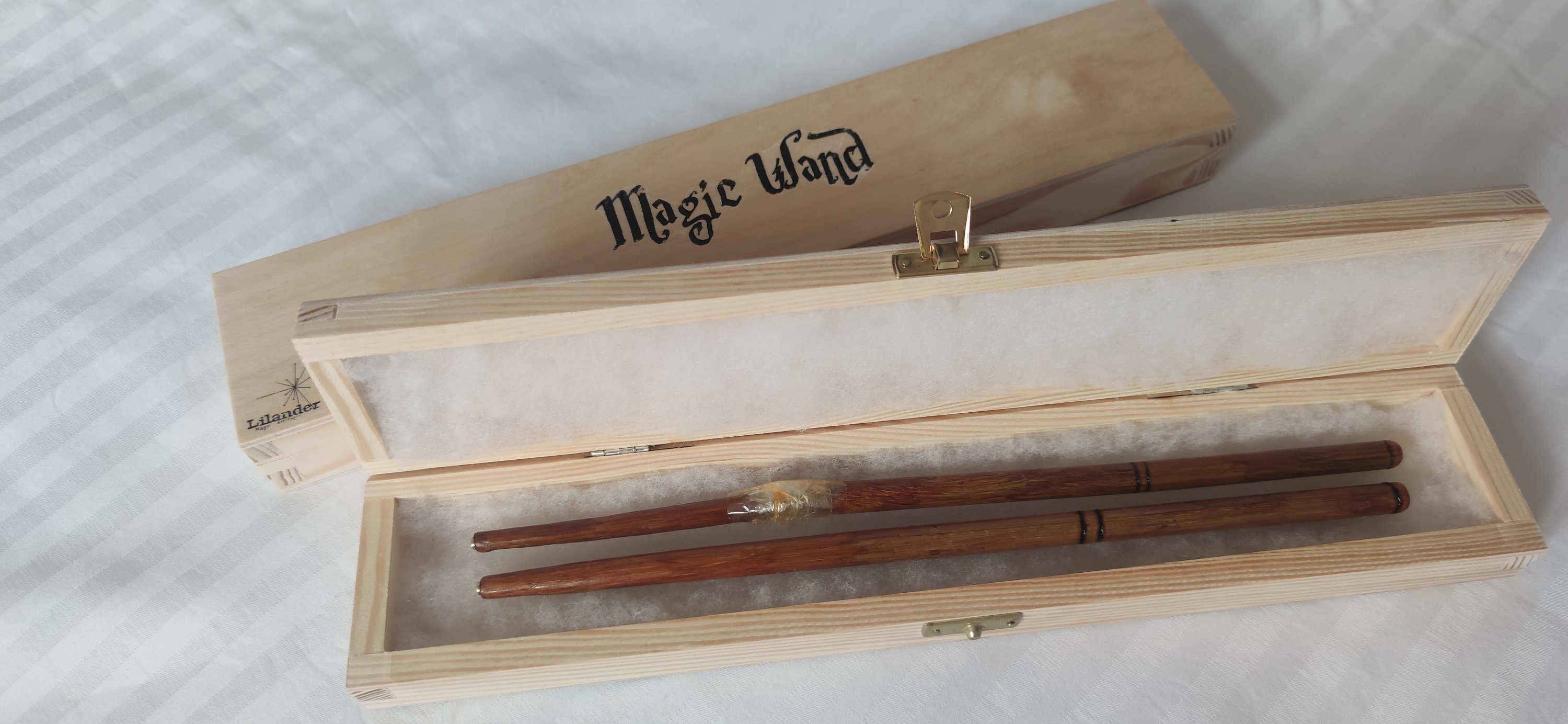 Ron Weasley's Wands Set in a Wooden Box - Etsy