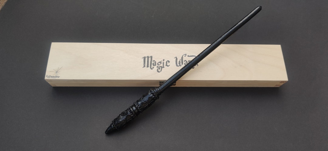 Professor Snape Wooden Wand Hand Made in Wooden Box LILANDER - Etsy