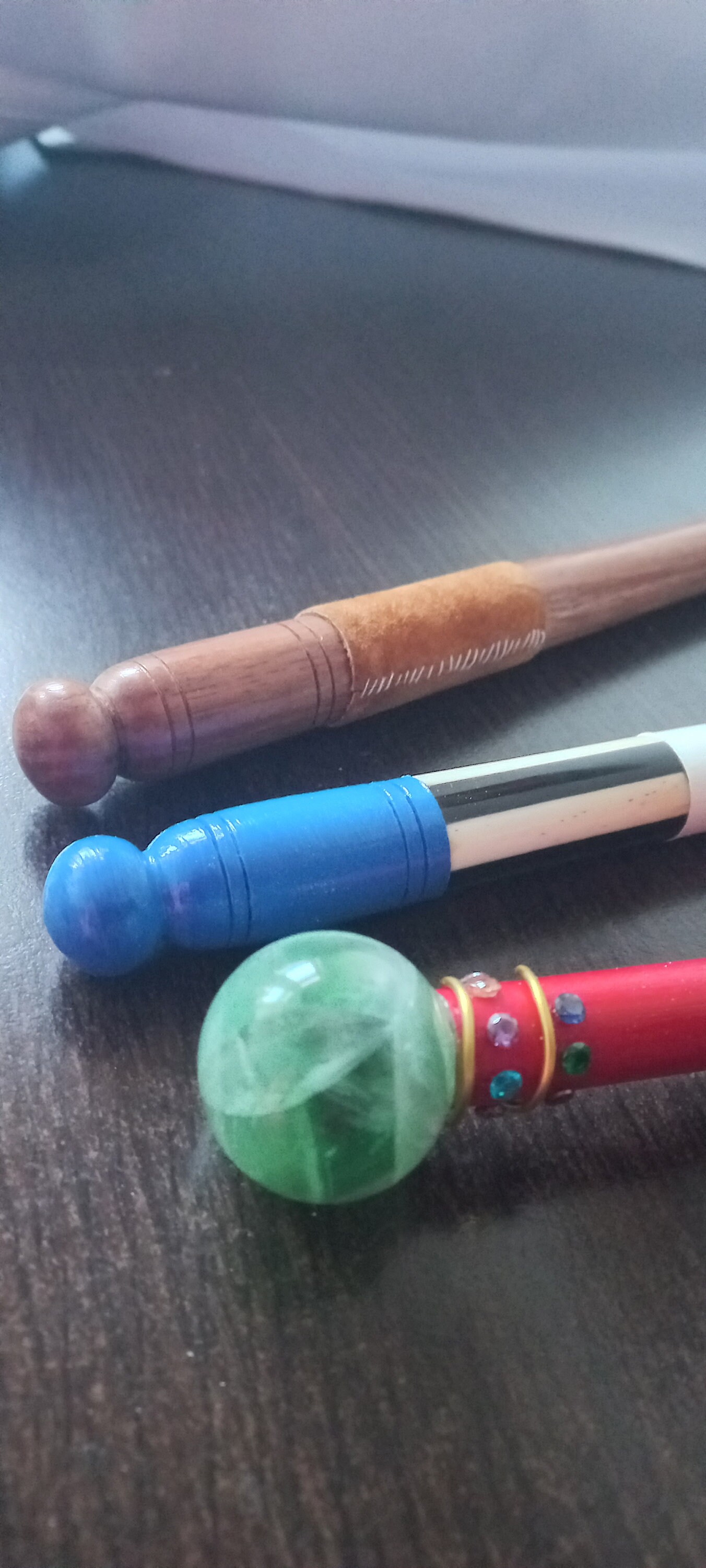 Max Russo Wand white and Blue - Etsy