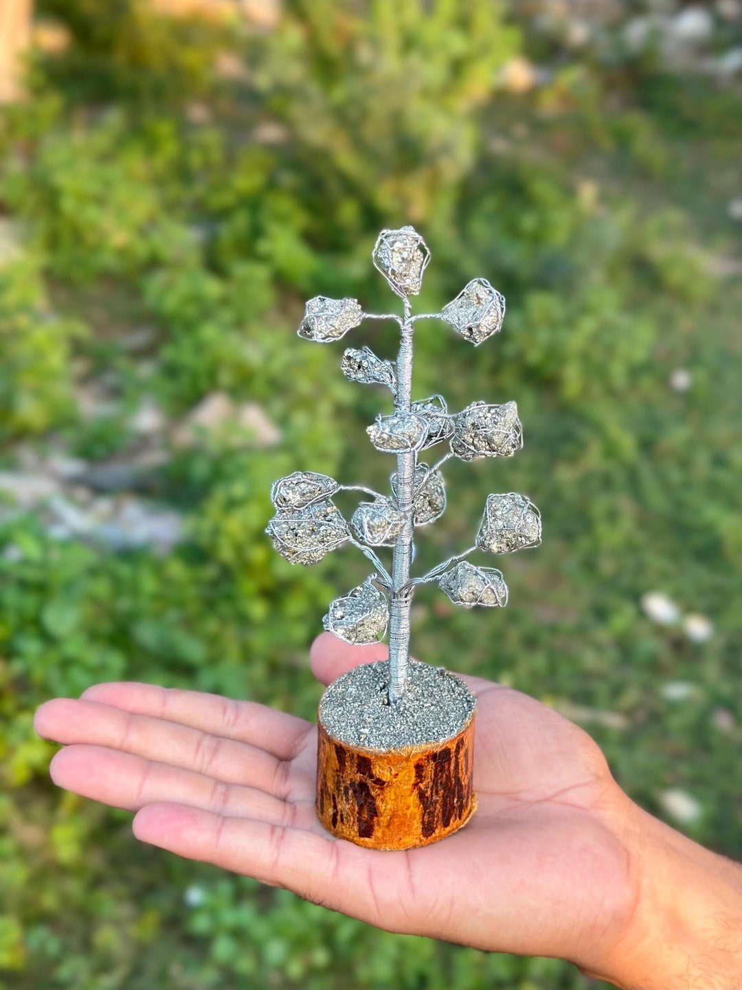 Natural Pyrite Tree Approx 14 to 16 Stone/healing Crystal Tree/ Natural ...