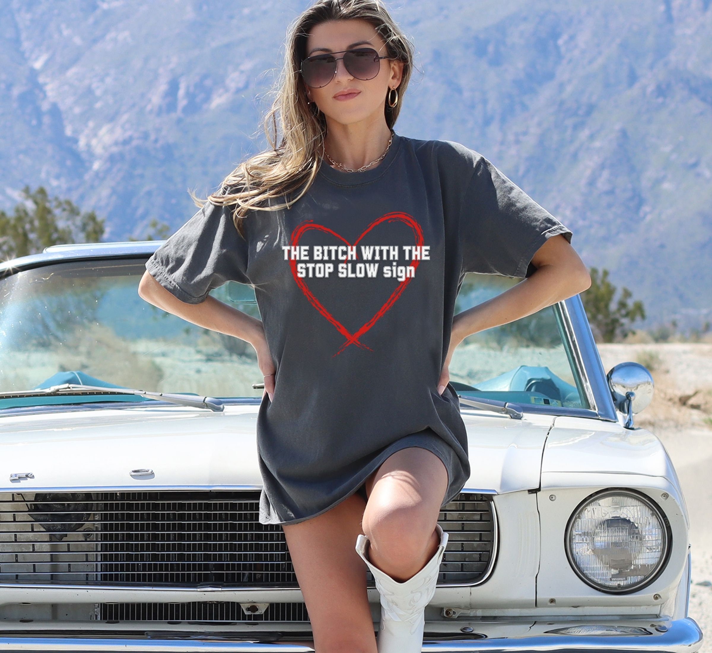 Comfort Colors Construction Gift for Her Flagger Shirt Women - Etsy