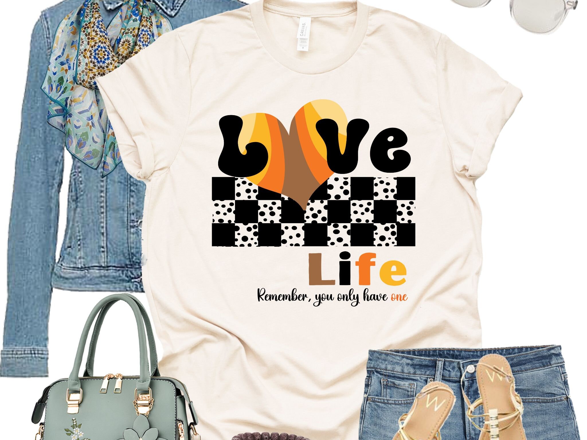 Love T-shirts Gift for Her T Shirt Positive Women's Shirts Graphic Tee ...