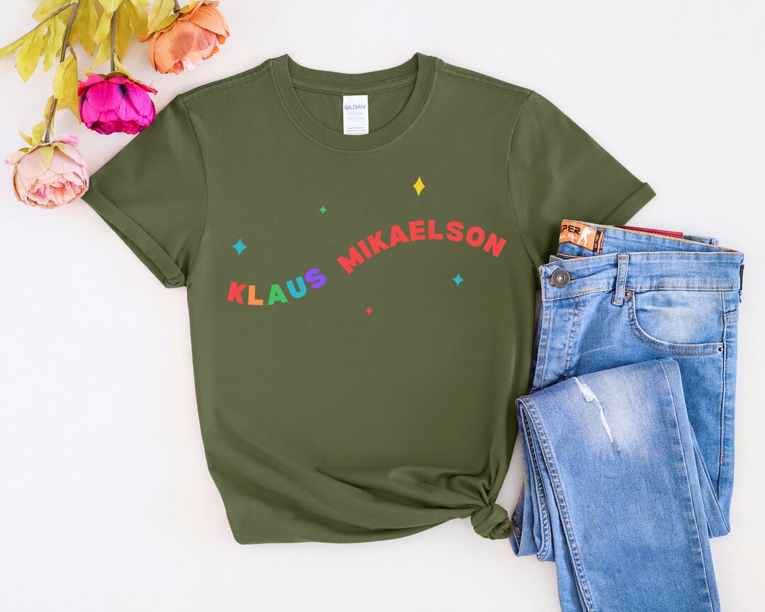 Klaus Rainbow T-shirt, Klaus, Mikaelson, Elijah, Rebeka, the Originals ...