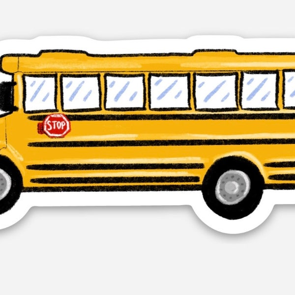 School Bus Decal - Etsy