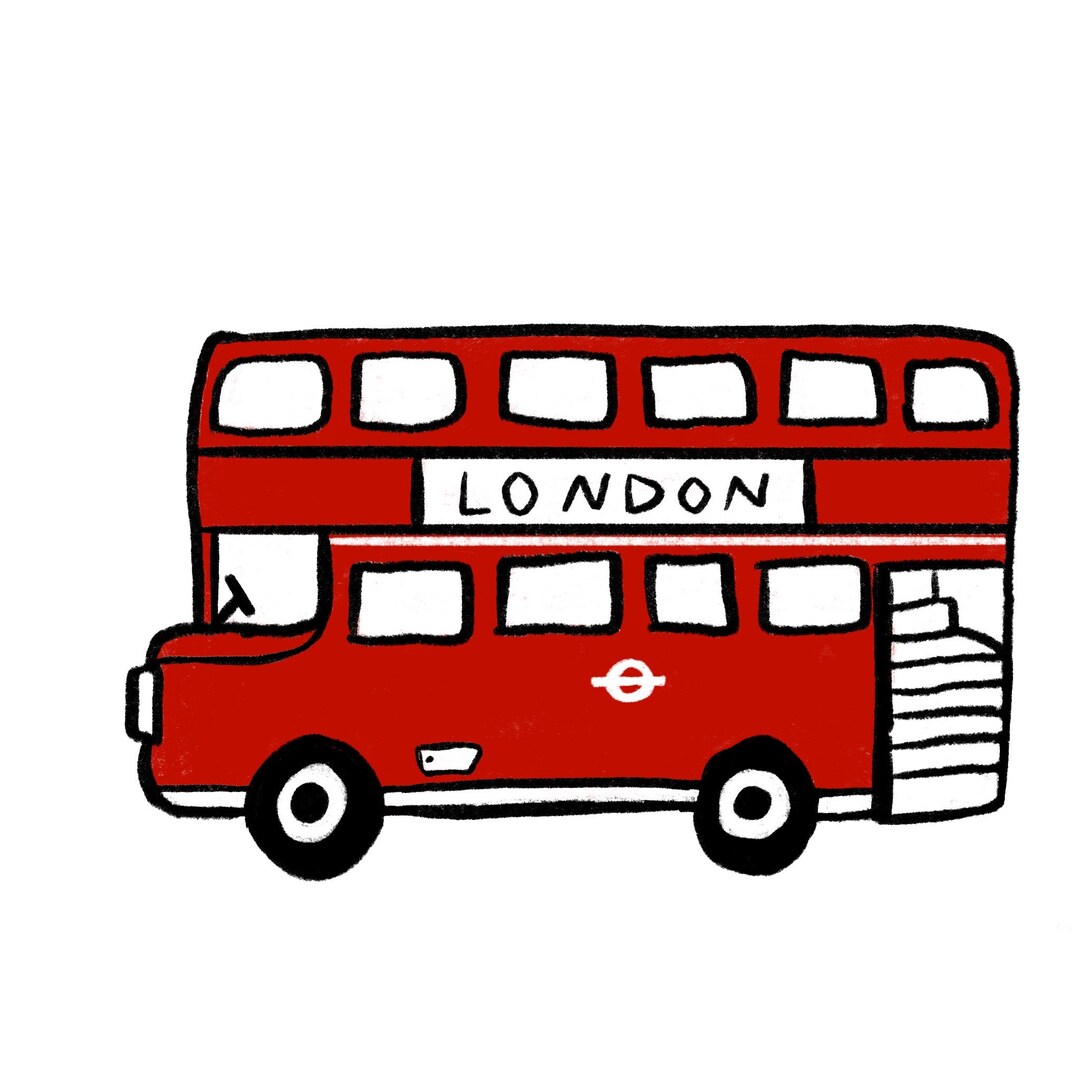 London Bus - Etsy