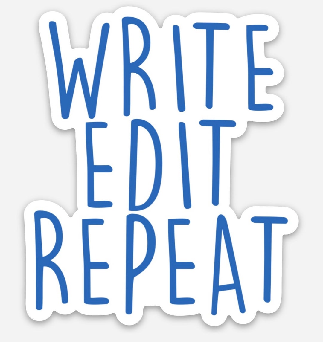 Write, Edit, Repeat - Etsy