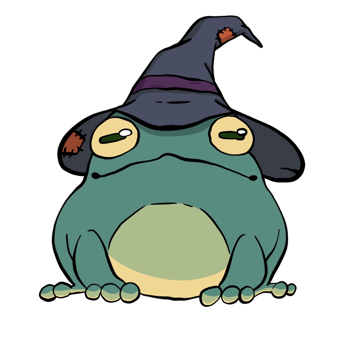 Witchy Frog - Etsy
