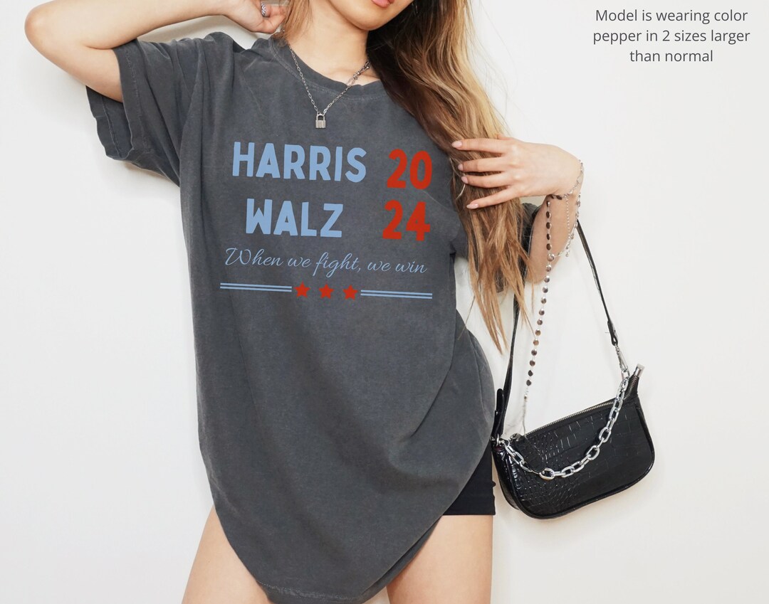 Harris Walz 2024 Graphic Tee Kamala Harris Tim Walz Tshirt Harris for ...