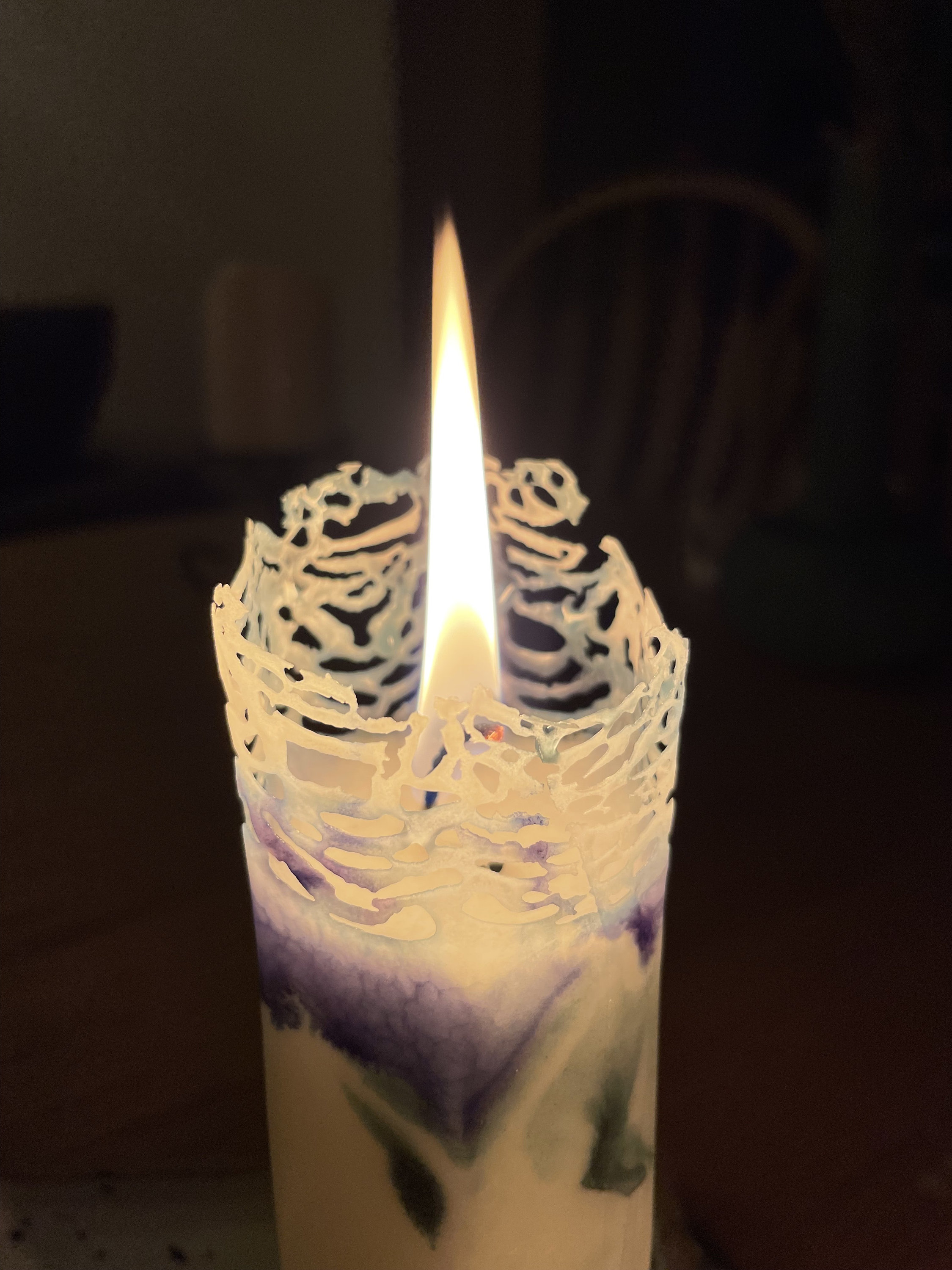 Spindelvävsljus / Spider Web Candle - Etsy UK