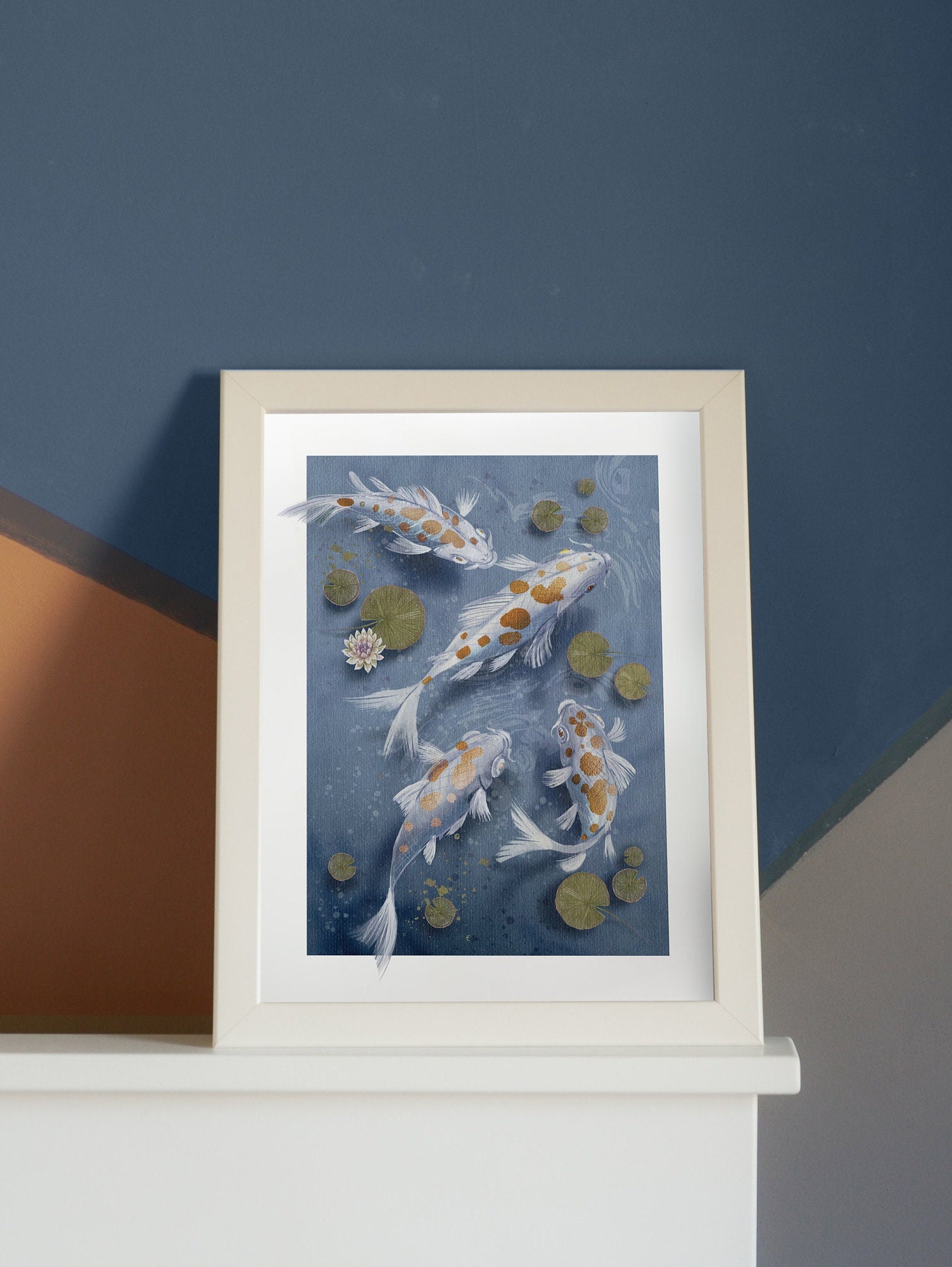 Koi Fish Art Koi Fish Wall Art Koi Fish Print Printable Wall Art ...