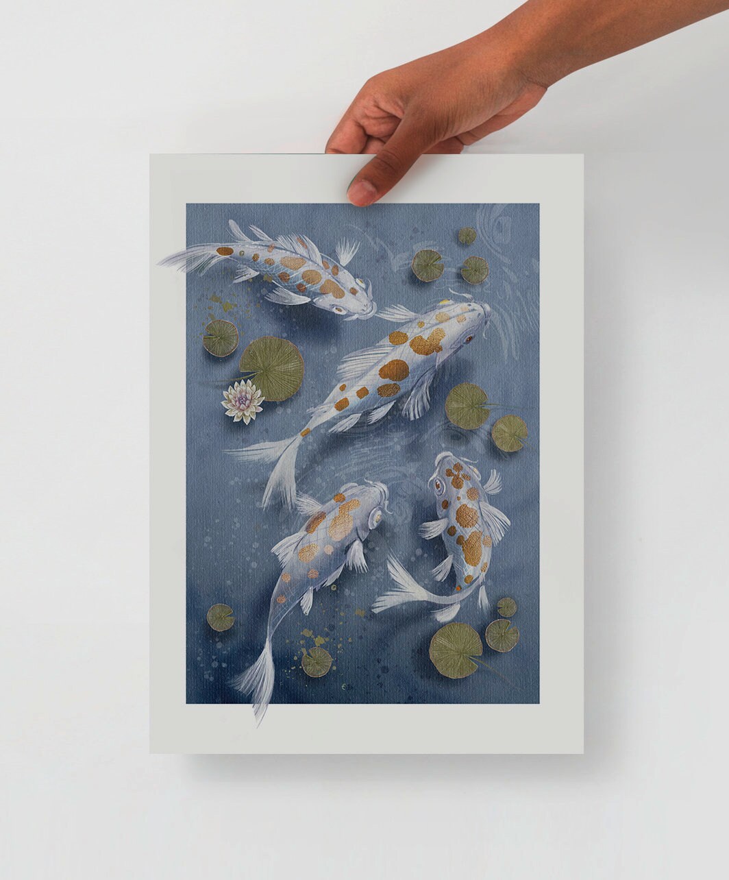 Koi Fish Art - Koi Fish Wall Art - Koi Fish Print Printable Wall Art ...