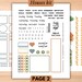Printable Autumn Planner Stickers, Houses Sticker Kit for Happy Planner ...