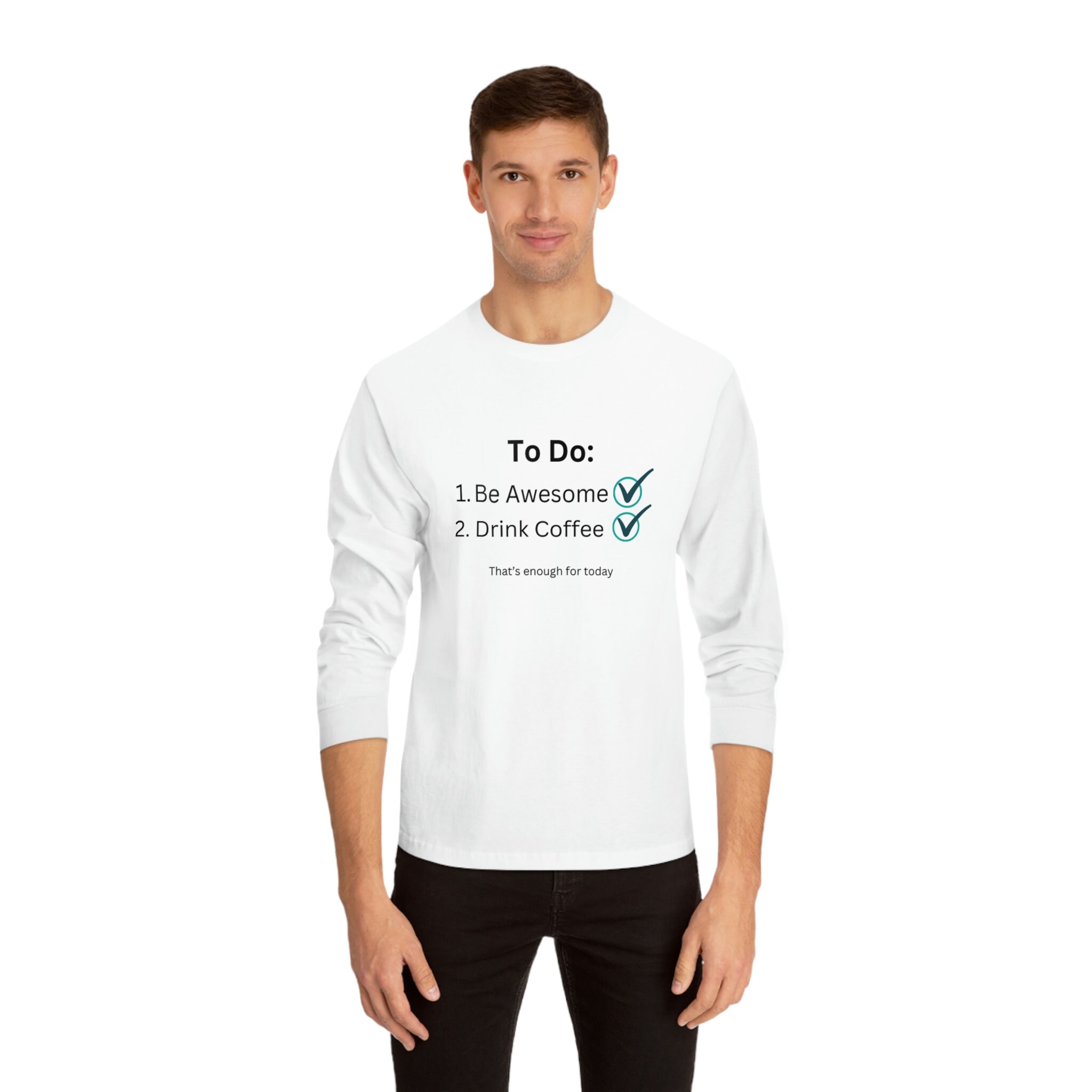 To Do List Long Sleeve T-shirt - Etsy
