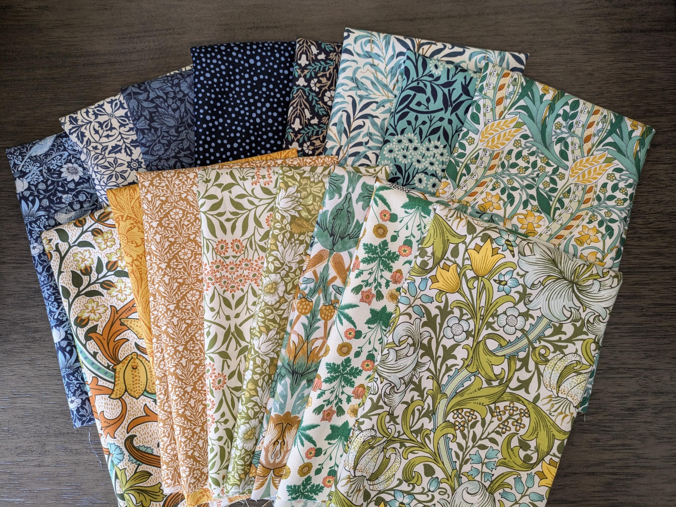 Fat Quarter Fabric Bundle Featuring Buttermere by the Original Morris ...