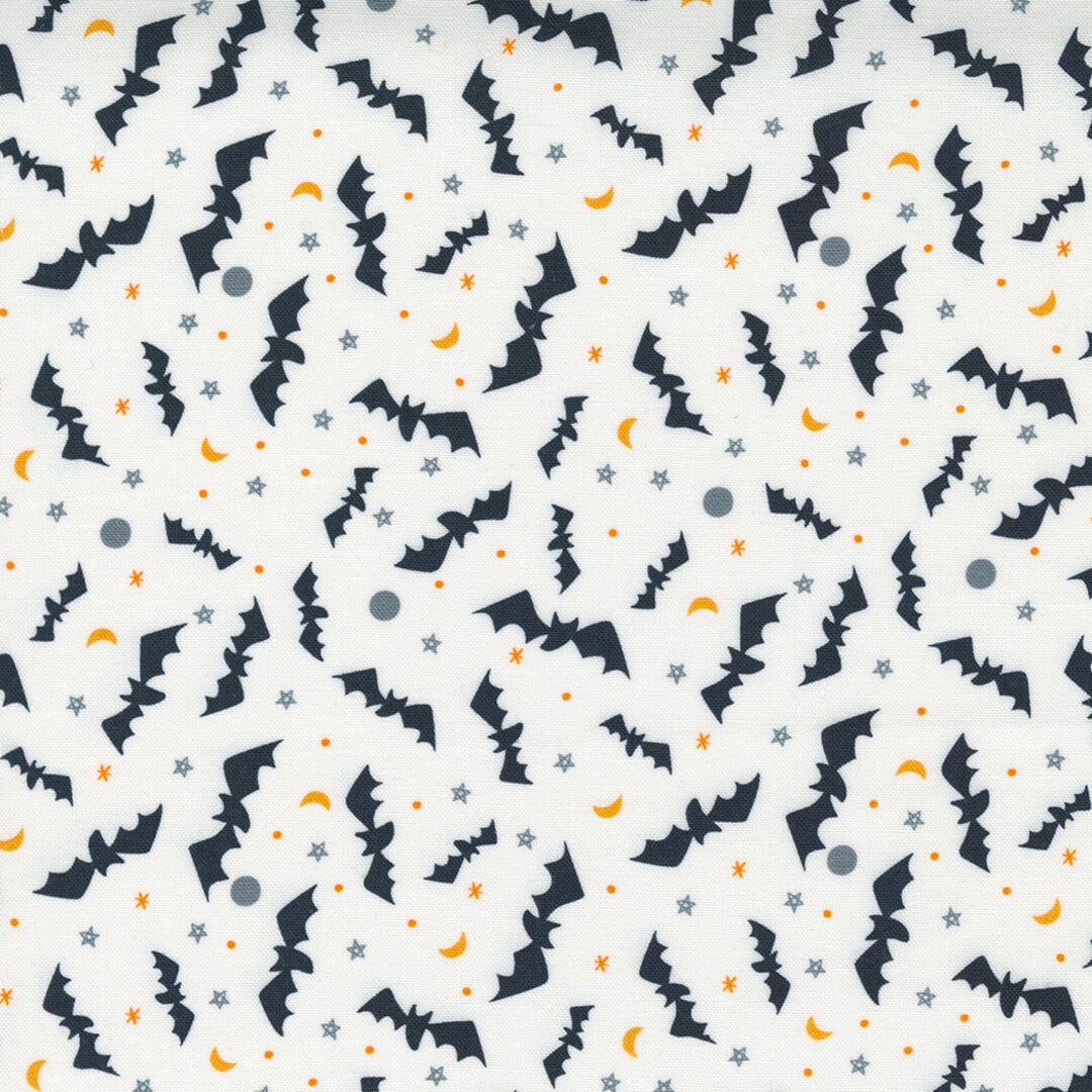 Moda Stacy Iest Hsu Holiday Halloween Bats in Ghost - Etsy