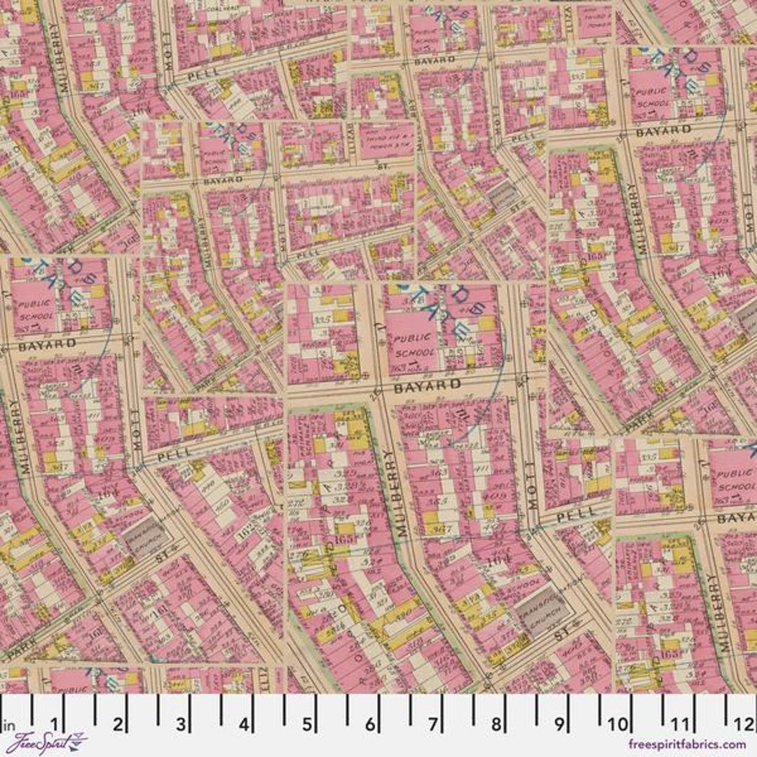 Pink Map - Pink Palette From Eclectic Elements Palette by Tim Holtz for ...