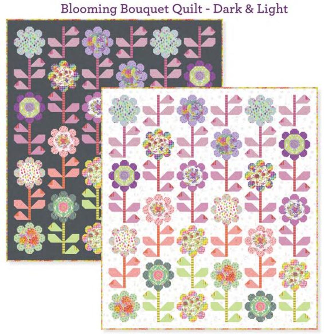 Blooming Bouquet Quilt Kit - Featuring Untamed by Tula Pink - Etsy
