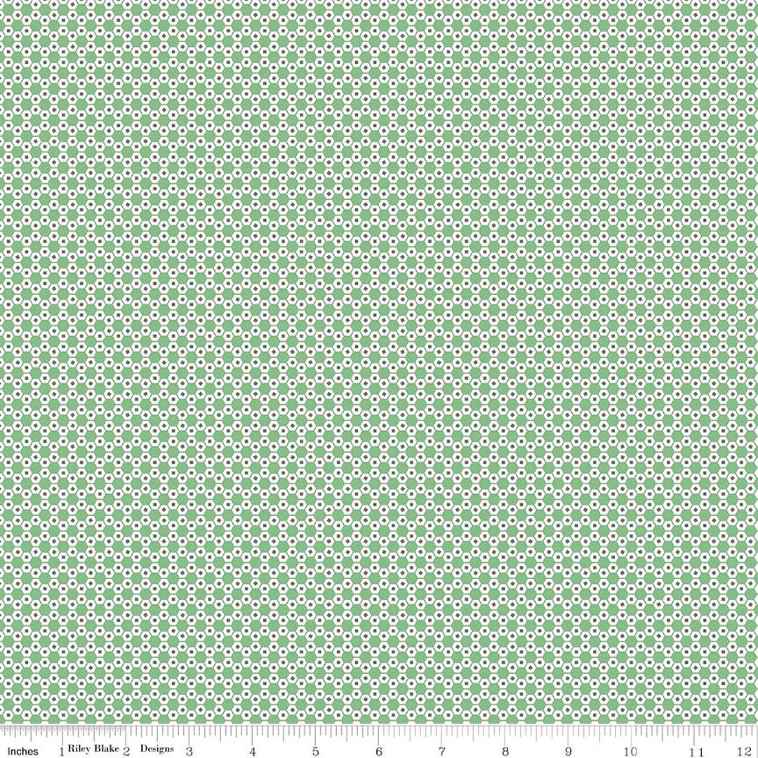 Lori Holt - Hexi in Leaf - Stitch From Riley Blake Designs - Etsy