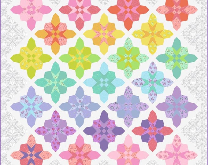 Blooming Bouquet Quilt Kit - Featuring Untamed by Tula Pink - Etsy