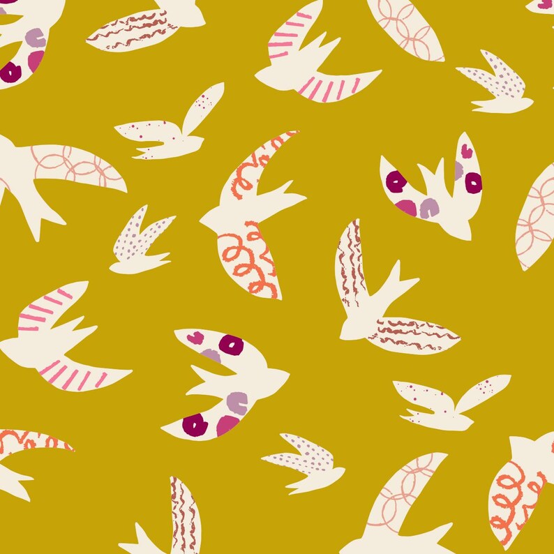 Birds - Woodland Wander - Nina Raby Jones - Dashwood Studios - Etsy