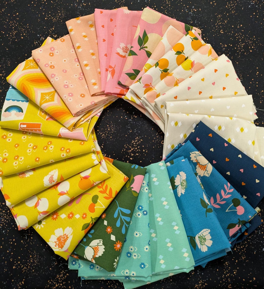Fat Quarter Bundle - Juicy by Melody Miller for Ruby Star Society - 23 ...