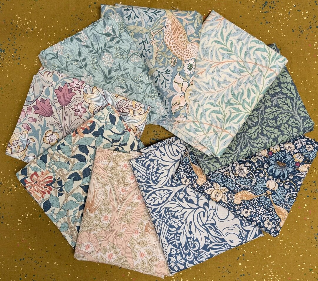 Fat Quarter Bundle - 9 Fat Quarters - the Original Morris & Co for Free ...