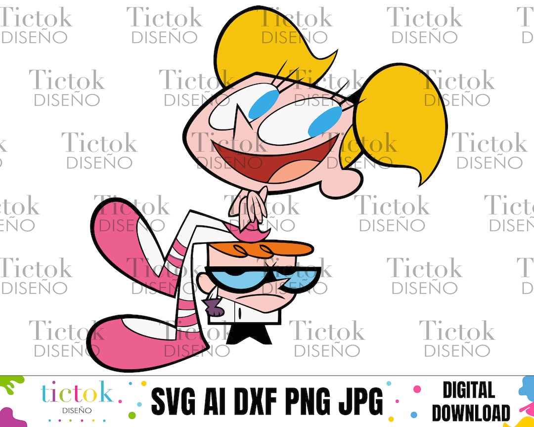 Dee Dee and Dexter Didi and Dexter Cartoon Network - Etsy