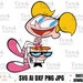 Dee Dee and Dexter Didi and Dexter Cartoon Network - Etsy