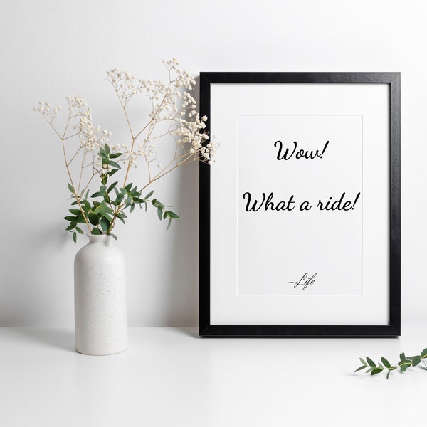 What a Ride - Etsy