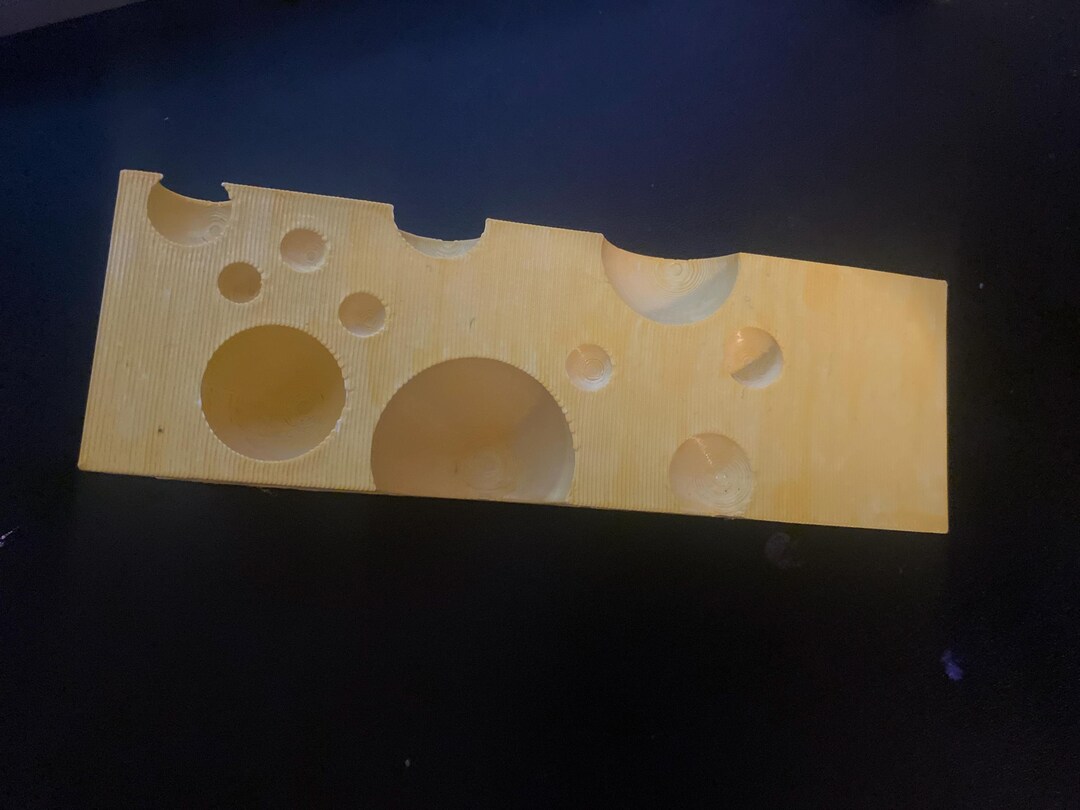 3D Printed Cheese Door Stop - Etsy