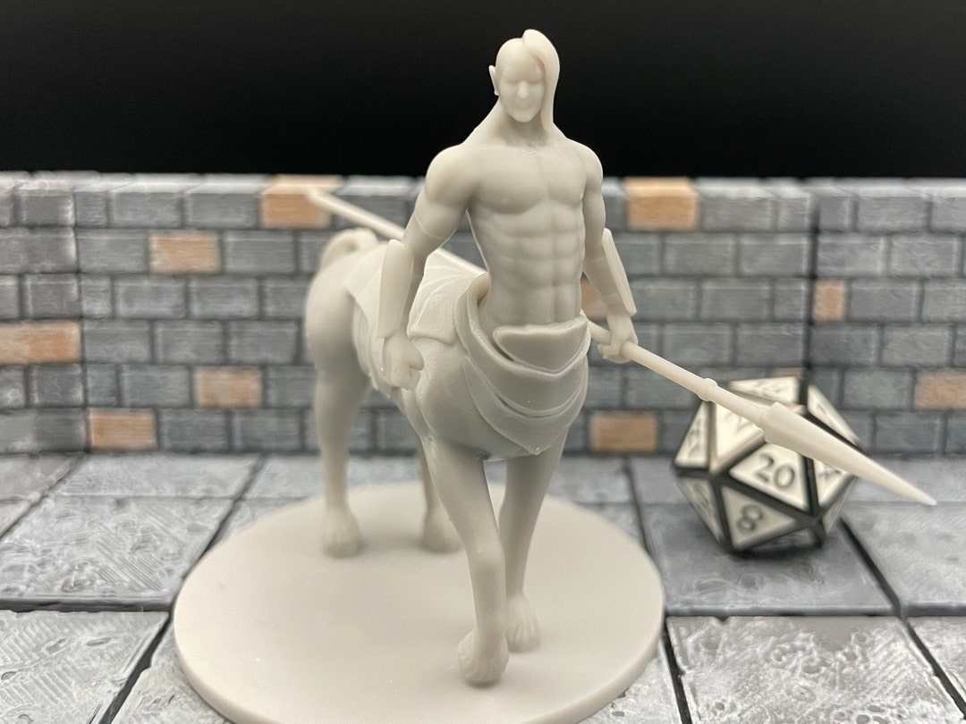 Centaur Male Warriors Monstrosity Tabletop RPG Mz4250 3D Printed ...