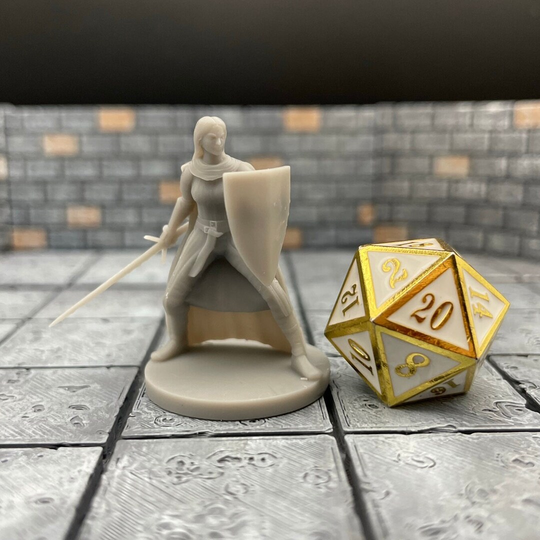 Human Female Clerics | Tabletop RPG | Mz4250 | 3D Printed Miniatures ...