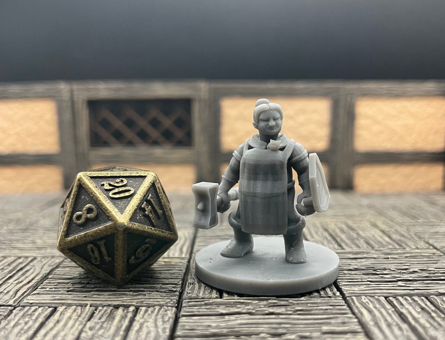 Female Blacksmiths NPC Tabletop RPG Mz4250 3D Printed - Etsy
