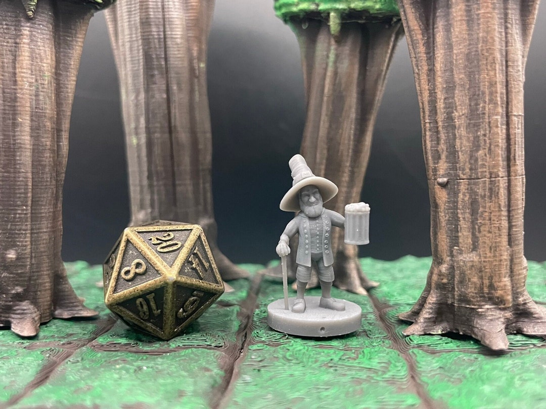 Leprechaun With Beer | Fey | Tabletop RPG | Mz4250 | 3D Printed ...