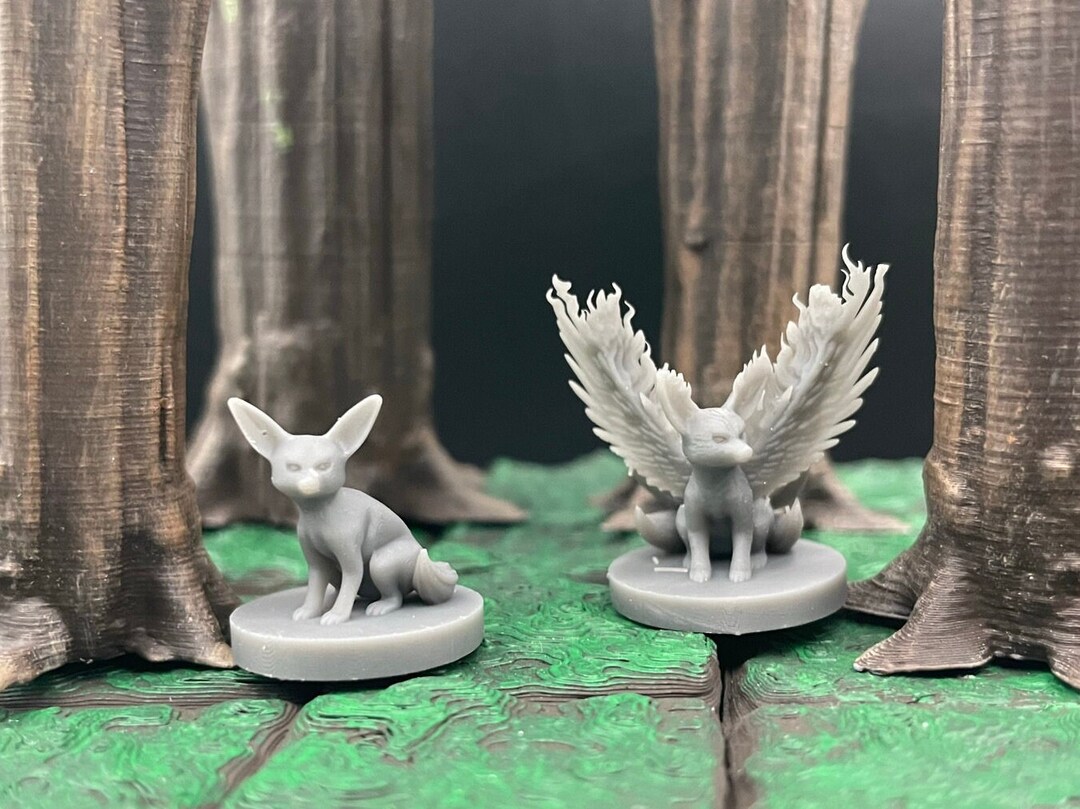 Fennec Fox | Six-tail Fire Fox | Forest Beast | Tabletop RPG | Mz4250 ...
