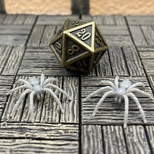 Giant Spiders Medium & Large Beast Tabletop RPG Mz4250 3D Printed ...