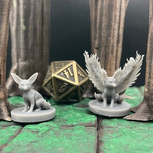 Fennec Fox | Six-tail Fire Fox | Forest Beast | Tabletop RPG | Mz4250 ...