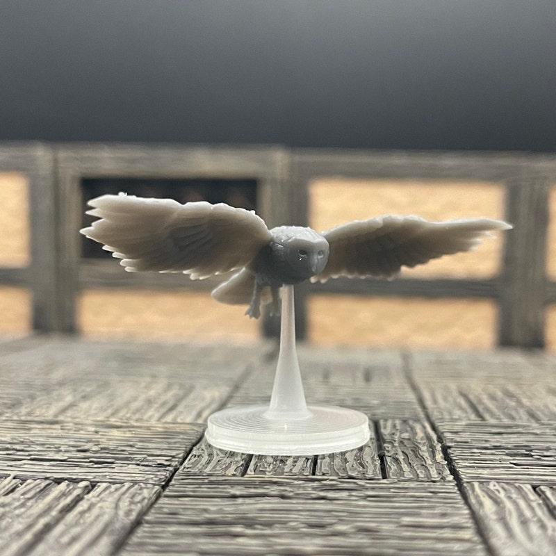 Owl Miniature Dnd - Etsy
