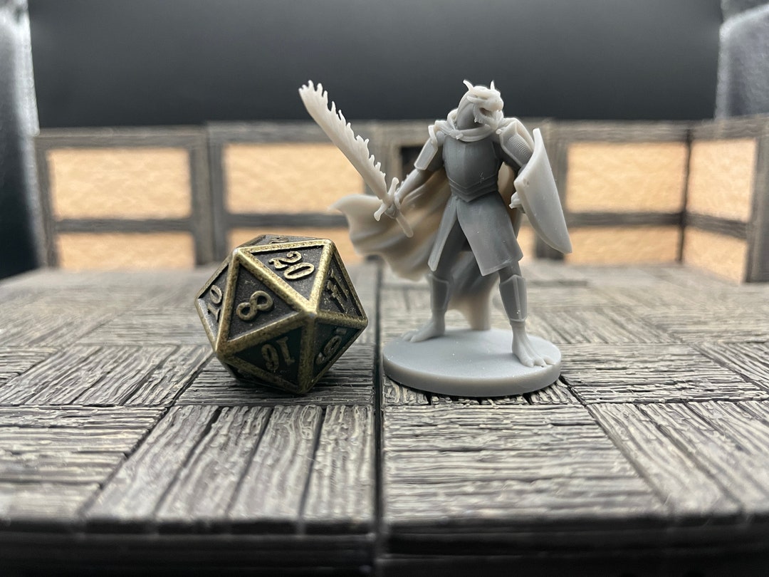 Dragonborn Warlocks | Hexblade Warlock | Tabletop RPG | Mz4250 | 3D ...