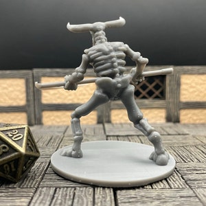 Unique Skeletons | Undead | Tabletop RPG | Mz4250 | 3D Printed ...