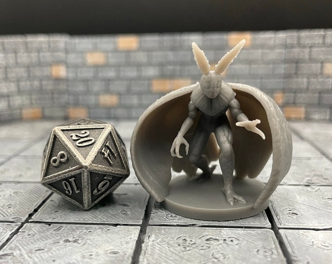 Mothman | Cryptid | Tabletop RPG | Mz4250 | 3D Printed Miniatures ...